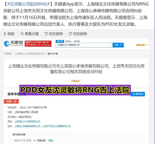 繼WBG後，PDD也將RNG告上法院，網友：一年打的官司比BO5還多 – 遊戲内參