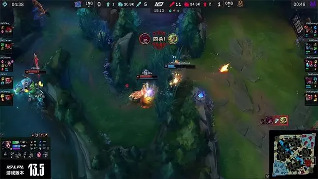 LOL-LPL：OMG團戰無雙3-1力克LNG，時隔2175天重回LPL四強 – 遊戲内參