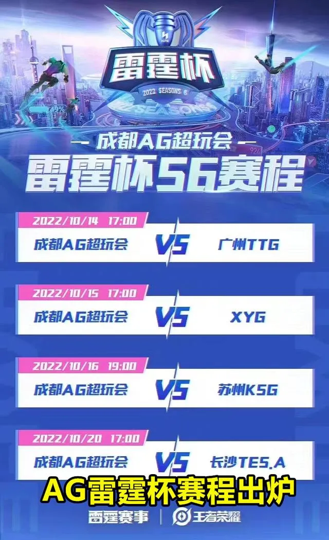 AG零封RW，一諾、貓神漸入佳境都有MVP進賬，雷霆杯賽程也出爐了 – 遊戲内參