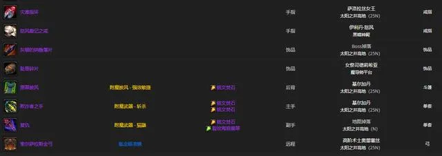 魔獸TBC：P5狂暴戰BIS配裝分析，皮鎖是主力，後備方案不用3橙武 – 遊戲内參