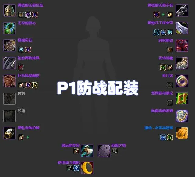 魔獸WLK：9個坦克治療專精P1最佳配裝，25人克爾蘇加德掉落是核心 – 遊戲内參